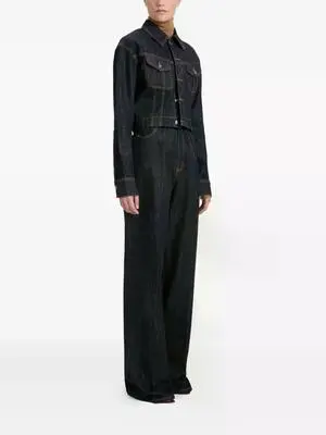 Victoria Beckham Button-fastening Denim Jacket
