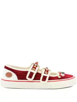 Valentino Garavani Buckled Sneakers For Women