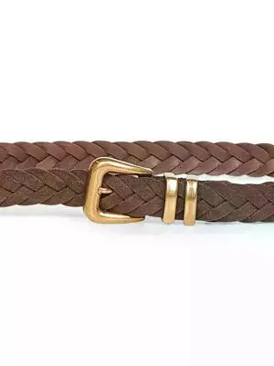 Brunello Cucinelli Braided Leather Belt