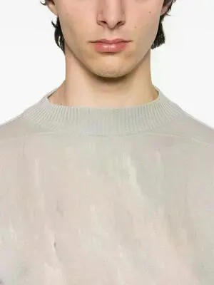 Rick Owens Wool Long-sleeved T-shirt