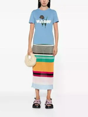 Marni Floral Print T-shirt