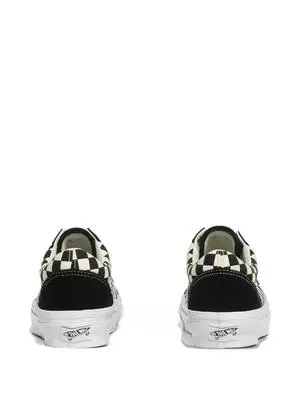 VANS Premium Old Skool™ 36 Checkerboard-print Sneakers - Black