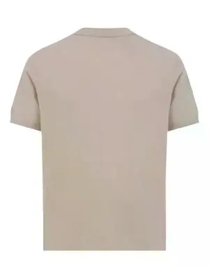 MC2 SAINT BARTH Embroidered-logo Polo Shirt - Neutrals
