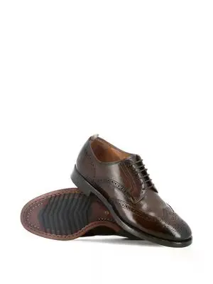 Officine Creative Perforated Leather Lace-up Shoes