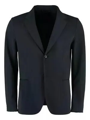 THE (ALPHABET) Single-breasted Blazer - Black