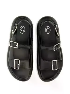 Ash Buckle-detail Platform Sandals