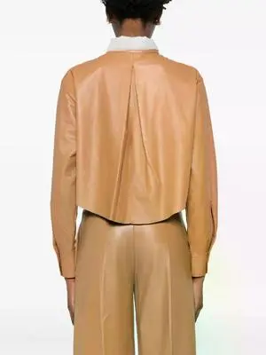 FORTE_FORTE Leather Shirt