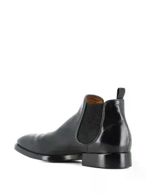 Officine Creative Elastic-panel Leather Boots