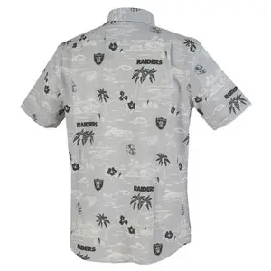 Reyn Spooner Las Vegas Raiders Kekai Performance Button-down Shirt