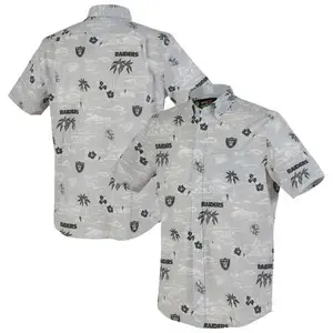 Reyn Spooner Las Vegas Raiders Kekai Performance Button-down Shirt