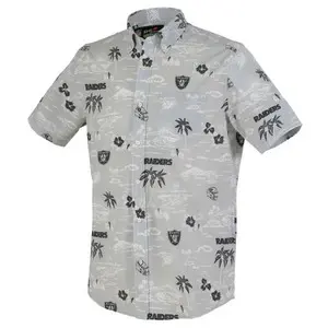 Reyn Spooner Las Vegas Raiders Kekai Performance Button-down Shirt