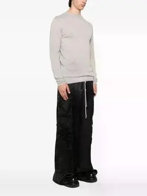 Rick Owens Wool Long-sleeved T-shirt