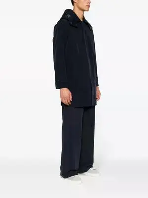 Boggi Milano Concealed-front Shirt Raincoat