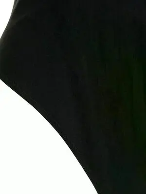 FLEUR DU MAL Margo Lace-trim Deep V-neck Bodysuit