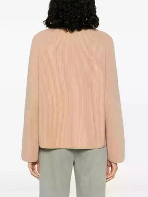 FORTE_FORTE Ribbed Jumper - Neutrals