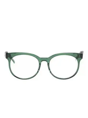 MEGANE AND ME Round-frame Glasses - Green