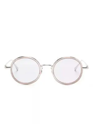MEGANE AND ME Round-frame Sunglasses - Silver