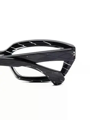 ALAIN MIKLI Rectangle-frame Glasses