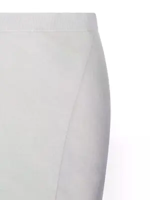 Max Mara Ribbed Wrap-effect Midi Skirt