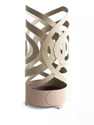 ARTI & MESTIERI Spiral-pattern Umbrella Stand - Neutrals