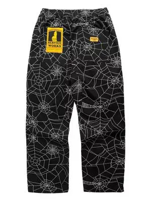 SERVICE WORKS Spiderweb-pattern Trousers