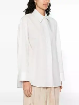 FORTE_FORTE Cotton Shirt - White
