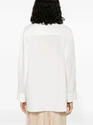 FORTE_FORTE Cotton Shirt - White