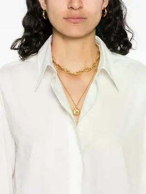 FORTE_FORTE Cotton Shirt - White