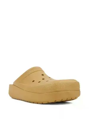 CROCS Classic Blunt Toe Clogs - Neutrals