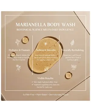JABONERIA MARIANELLA Moroccan Fig & Bergamot Body Wash 16 Oz