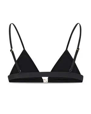 MILLY Positano Colorblock Bikini Top