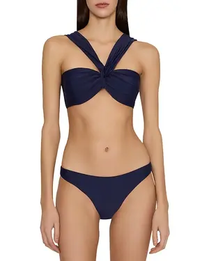 MILLY Margot Bikini Bottom - Navy