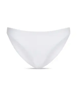 MILLY Margot Bikini Bottom - White