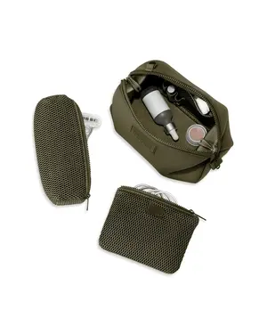 Dagne Dover Hunter Toiletry Bag - Dark Moss