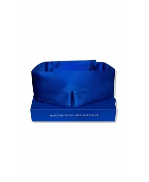 DROWSY Silk Sleep Mask Medium Blue