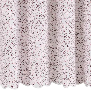 MATOUK Celine Shower Curtain - Redberry