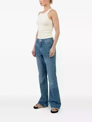 MOTHER Frayed Hem Jeans