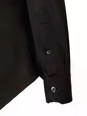 FRAY Button-fastening Shirt - Black
