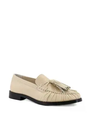 ALOHAS Marietta Tassel Loafers - Neutrals