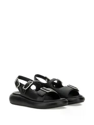 Ash Buckle-detail Platform Sandals