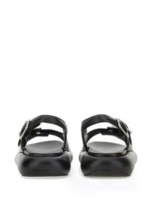Ash Buckle-detail Platform Sandals