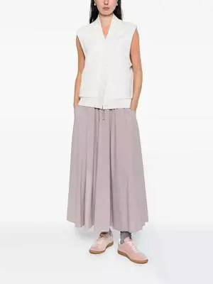 Herno Resort Drawstring Midi Skirt