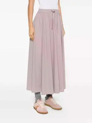Herno Resort Drawstring Midi Skirt