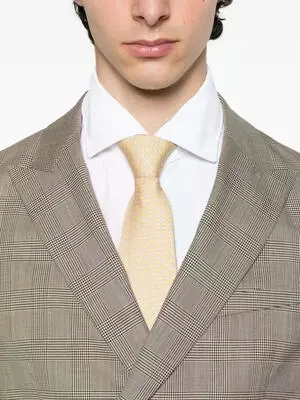 BOSS Double-breasted Checked Suit