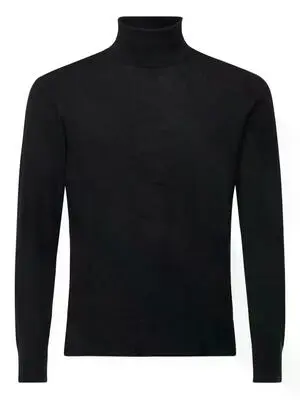 John Galliano Turtleneck Long Sleeve Sweater