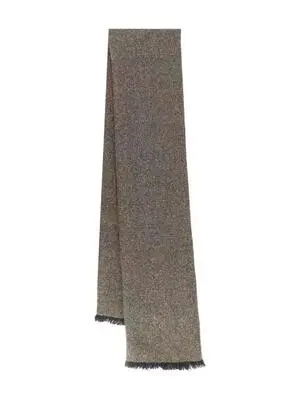 Brunello Cucinelli Cashmere-blend Scarf - Brown