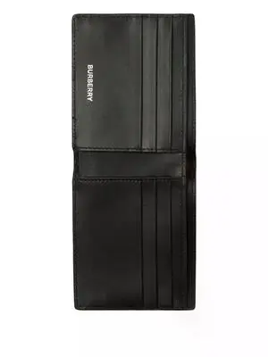 Burberry Check Slim Bifold Wallet - Neutrals