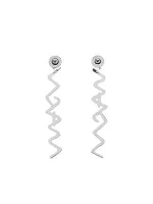 Marni Crystal-embellished Zigzag Earrings