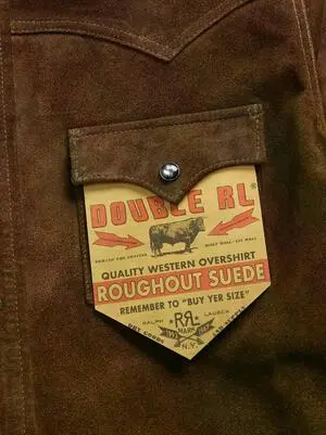 Ralph Lauren Suede Shirt Jacket