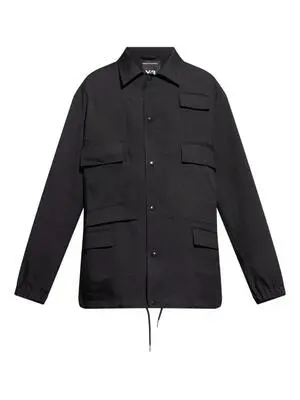 Y3 Multi-pocket Button-fastening Jacket